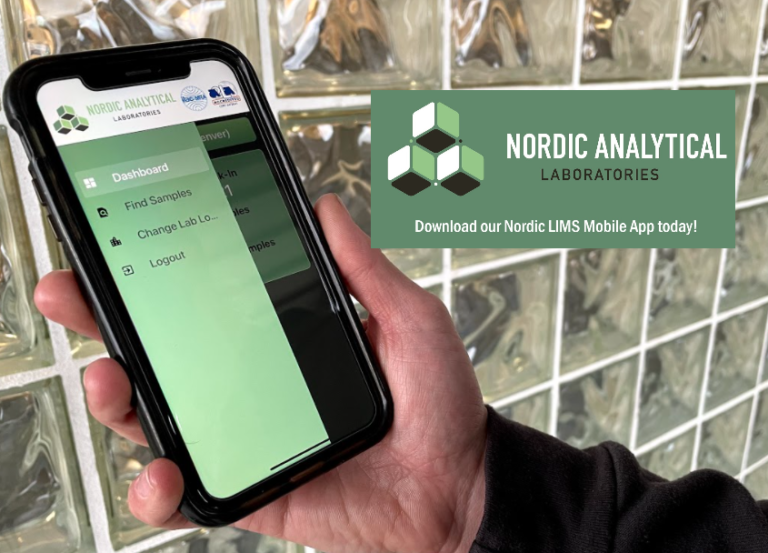 Nordic App: Testing in Your Hands | Nordic Analytical Laboratories